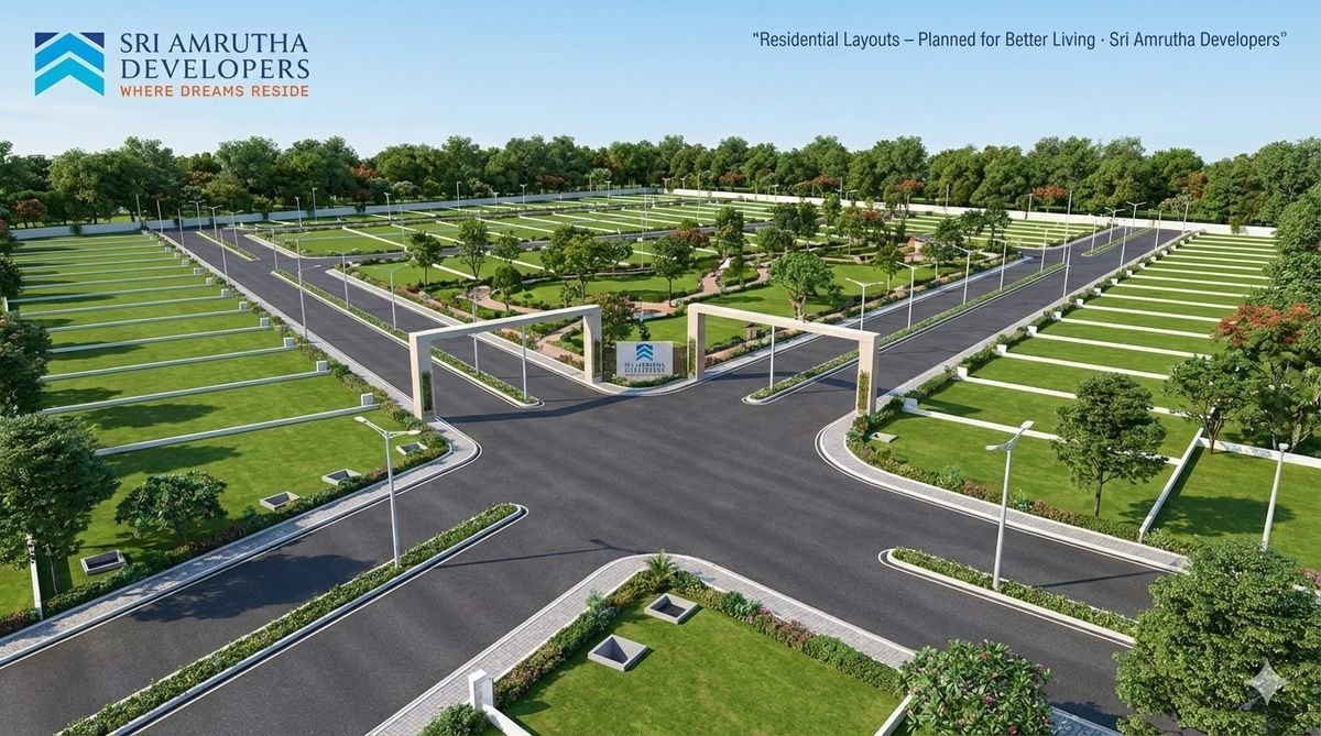 Sri Amrutha Developers Hosur - HNTDA Approved Plots, Villas & Real ...